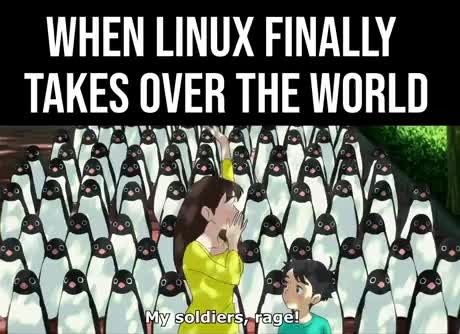 Linux taking over the world - Meme by shamputurner :) Memedroid