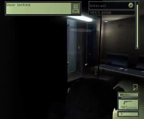 Splinter Cell (2002): If you shoot the aquarium, water will begin to ...