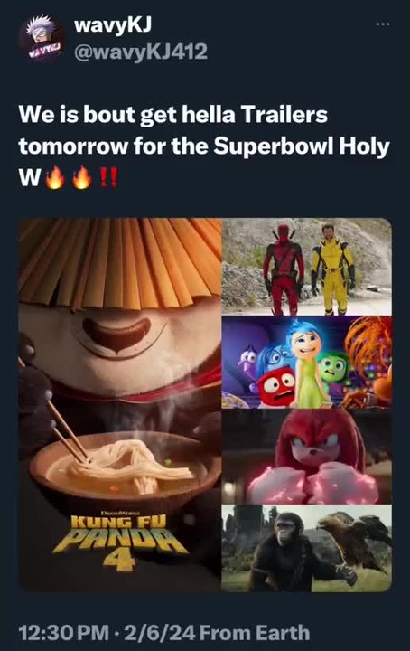 Super Bowl trailers meme - Meme subido por WarriorTrash :) Memedroid