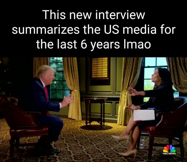 Trump interview - Meme by daizehyug :) Memedroid