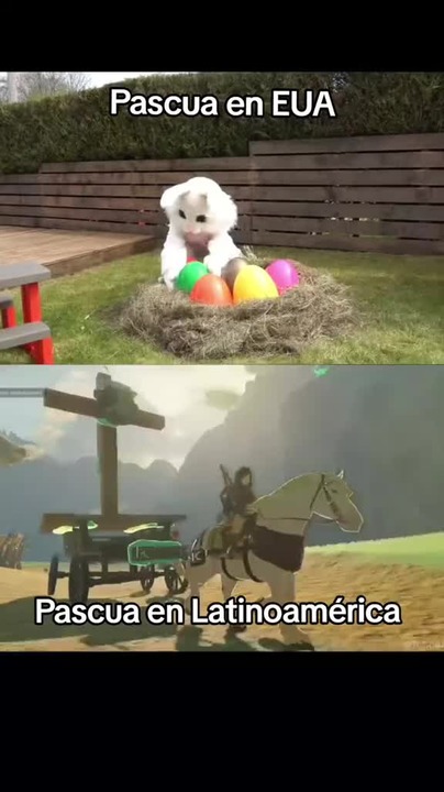 Pascua en USA vs Pascua en Latinoamérica, no hay comparación - Meme ...
