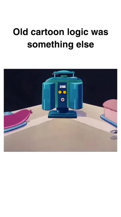 Old cartoons logic - Meme by James_Patel1995 :) Memedroid