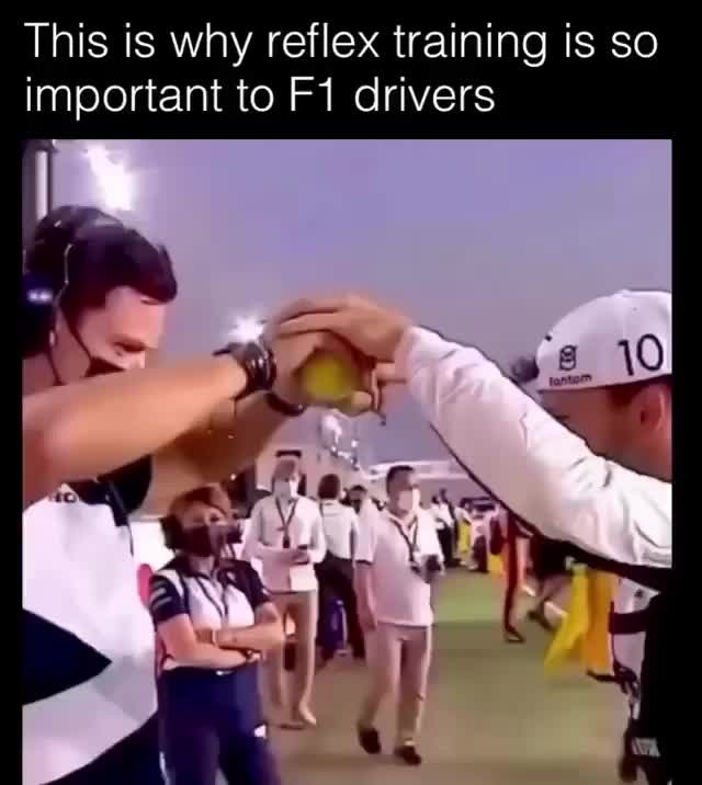 F1 drivers reflexes - Meme by RobSammer :) Memedroid