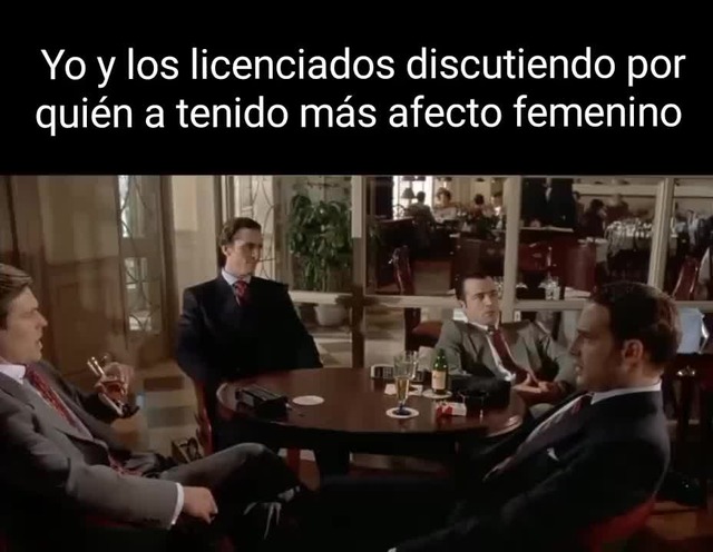 Quien de ustedes ha tenido más afecto femenino? - Meme subido por ...
