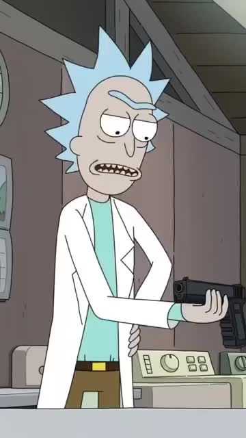 Rick and Morty guns - Meme by geniusleesin :) Memedroid