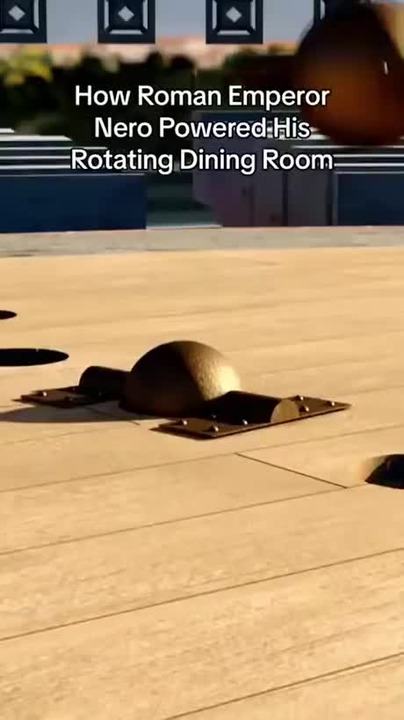 How Roman emperor Nero powered his rotatin dining room - Meme by ...