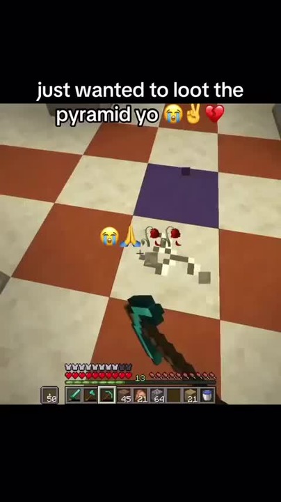 Bro just wanted to loot the pyramid - Meme by moldnugget :) Memedroid