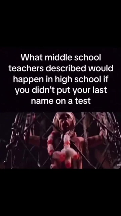 Middle school teachers describing high school like it’s war - Meme by ...