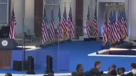 Ironic, a squirrel running across Kamala's concession speech - Meme by ...