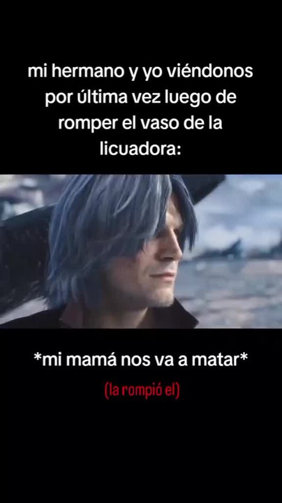 Nos miramos sabiendo que mamá va a descubrir el vaso roto (lo rompió él ...