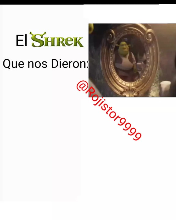 El Shrek que yo queria: - Meme subido por Rojistor9999 :) Memedroid