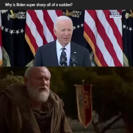 Joe Biden is sharp now - Meme by hybridsense153 :) Memedroid