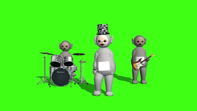 Estuve fuera por un tiempo, pero acá les va unos teletubbies cantando ...