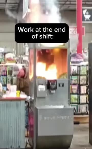 work at the end of teh shift - Meme by daizehyug :) Memedroid