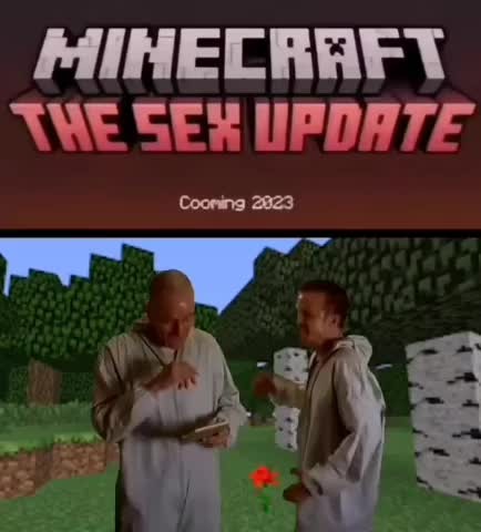 Por fin una nueva actualización de Minecraft - Meme subido por Kizux2 ...
