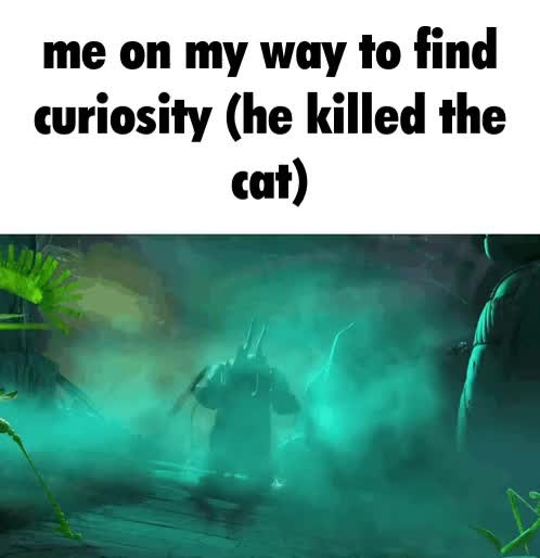 Curiosity killed the cat - Meme by onlyjesuscansaveme :) Memedroid