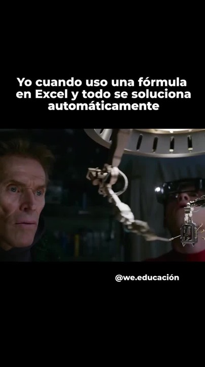 Yo viendo cómo Excel resuelve todo con una fórmula mágica - Meme subido ...