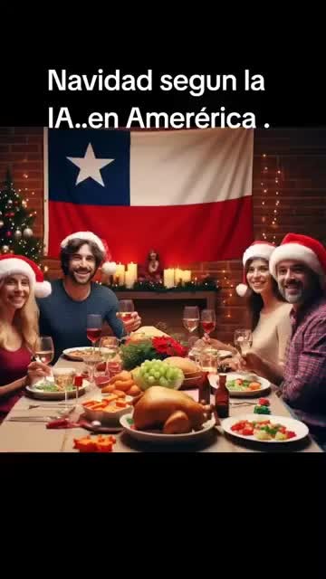 Feliz Navidad por países según la IA - Meme subido por Gynny :) Memedroid