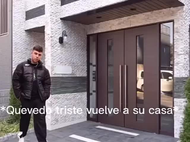 El quevedo volviendo a su casa después del éxito de su sesión con Biza ...