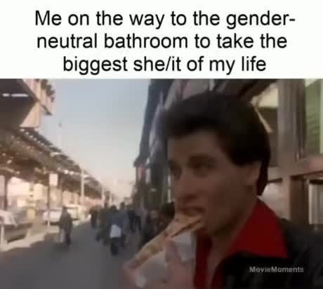 Gender neutral bathroom meme - Meme by PERIXZ :) Memedroid