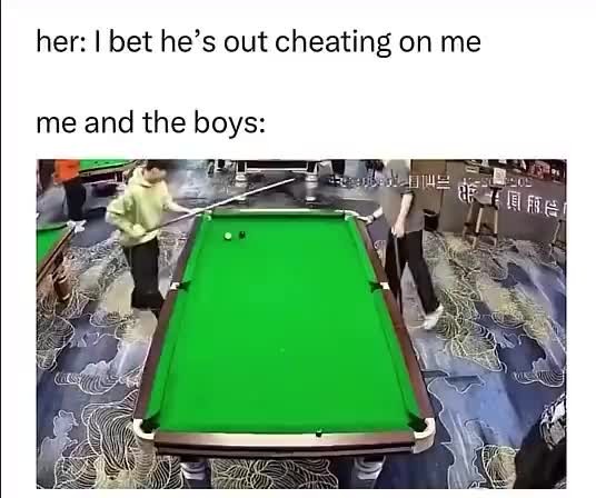 Billiards with the boys - Meme by XHEEintu :) Memedroid