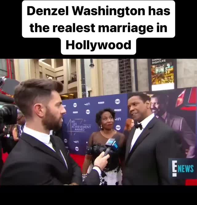 Denzel Wahington marriage - Meme by shamputurner :) Memedroid