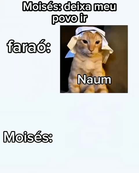 Moisés e o Faraó - Meme subido por SilentHunterX :) Memedroid