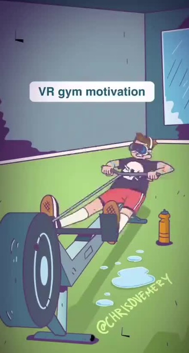 VR Gym motivation - Meme by Kratosmxlevel :) Memedroid