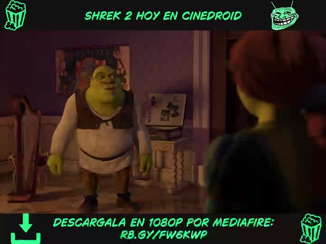 Convertida de 24 a 60fps, por eso la velocidad Shrek 2 Parte 10 - Meme ...