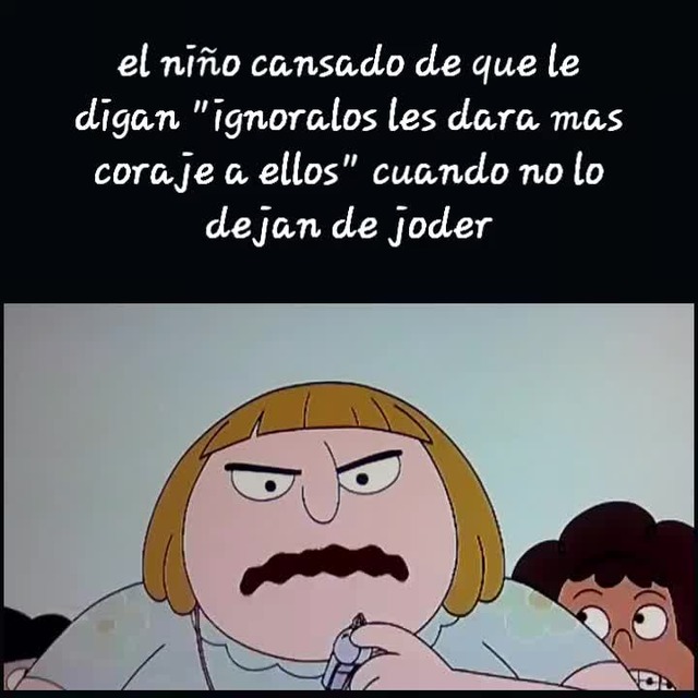 Y pensar que la gente con rabia le puede quebrar la cara a alguien con ...