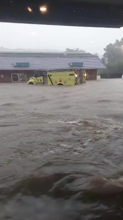 After heavy weekend rainfall, rescue workers rushed to save people from ...