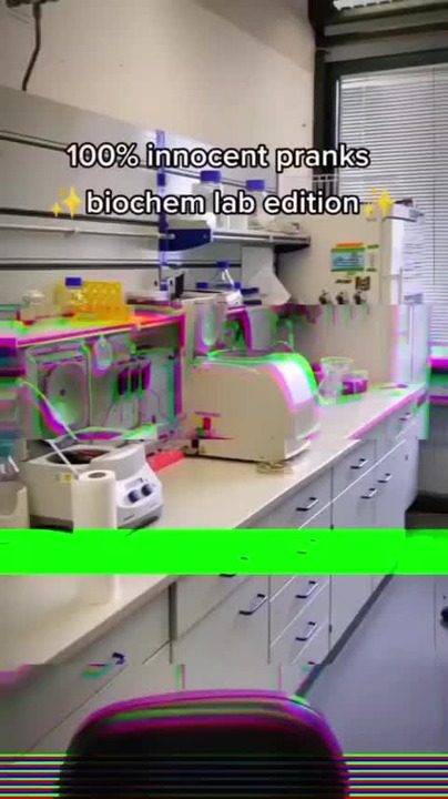Innocent pranks? Biochem lab edition says otherwise - Meme by ...