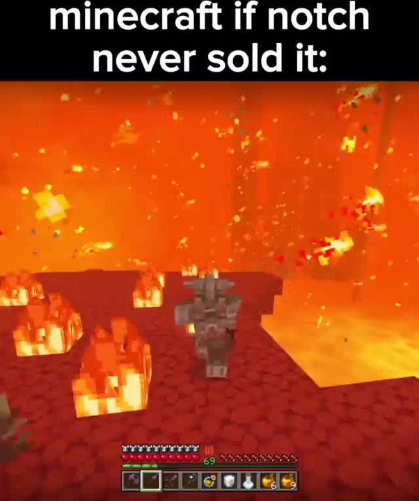 Minecraft if Notch never sold his soul - Meme subido por DLAPHINT ...
