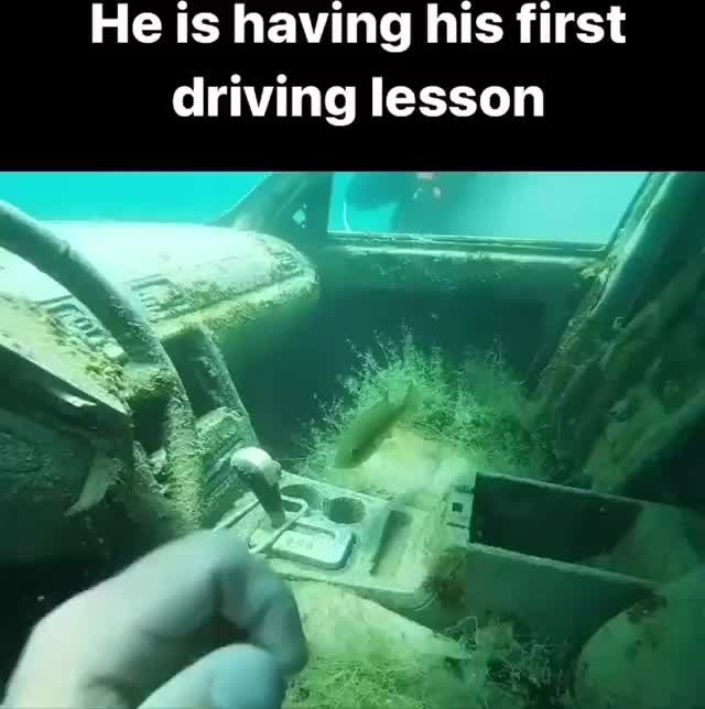 First driving lesson - Meme by Peporap :) Memedroid