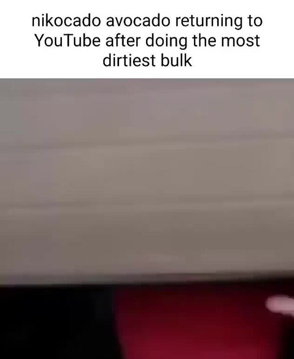 Nikocado Avocado returning to youtube meme - Meme by Wr3m3M3m3d ...