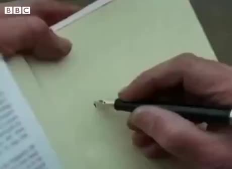JRR Tolkien writing in Elvish - Meme by SKUBRU :) Memedroid