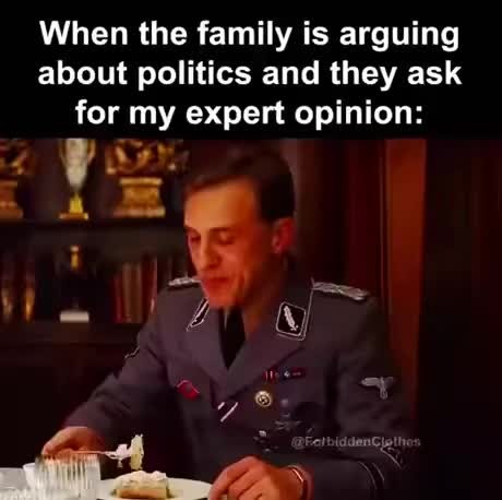 They ask for my political opinion and I activate neutral mode ...