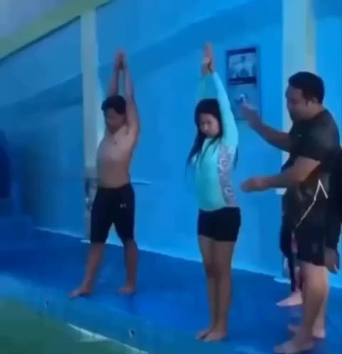Teaching to swim - Meme by GoatLEAD :) Memedroid