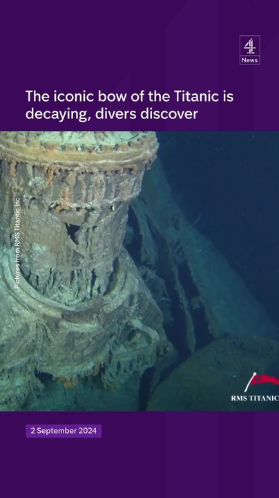 Old ship, sunken more than 100 years ago is decaying slowly. what a ...