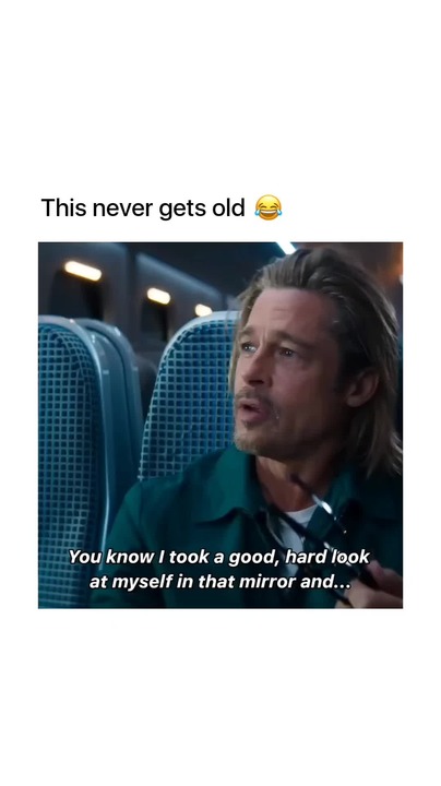 He can’t even say that with a straight face not liking his image in the ...