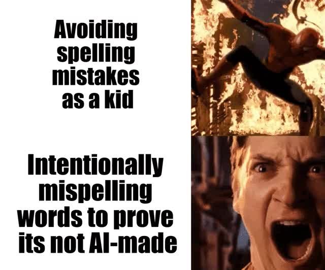 Intentionally mispelling words - Meme subido por OVERKILL_BA :) Memedroid