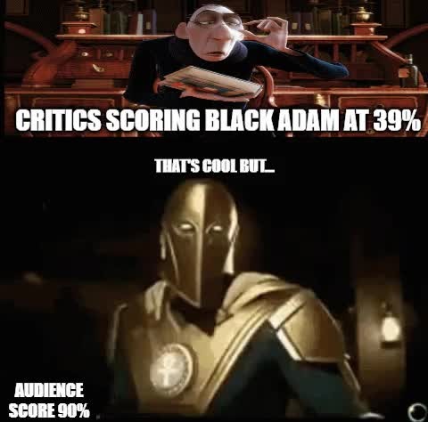 Black Adam scores - Meme subido por oceanapple :) Memedroid