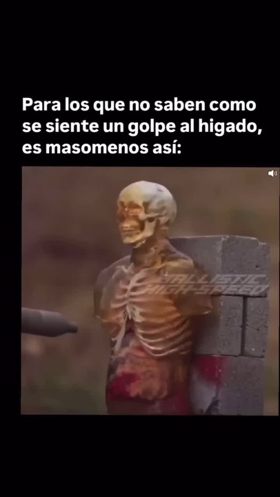 Así se siente un golpe al hígado, por si tenías curiosidad - Meme ...