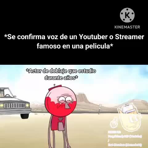 El titulo se fue a cumplir su sueño de actor de doblaje - Meme by Emi-Morakes :) Memedroid