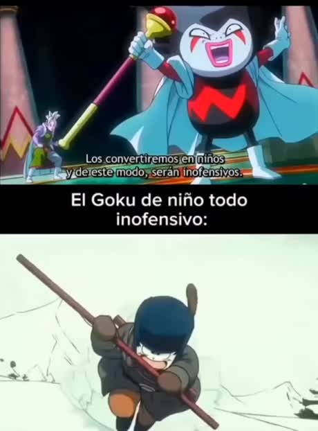 Goku basado desde la cuna - Meme subido por ELADIOureta :) Memedroid