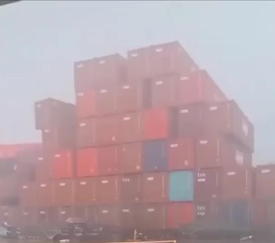 Containers vs hurricane - Meme by vadersdad :) Memedroid