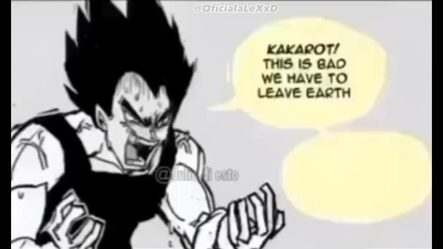 Kakaroto debemos huir de la tierra - Meme subido por MomazosPablo ...