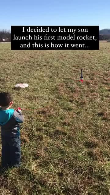 boy launching his first moderl rocket - Meme by libbyspiral :) Memedroid