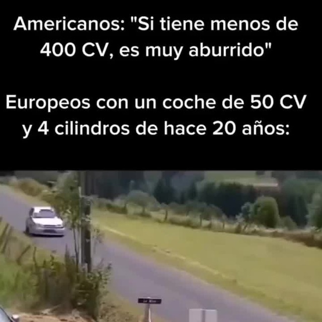 Los coches americanos están sobrevalorados? - Meme subido por inepter ...