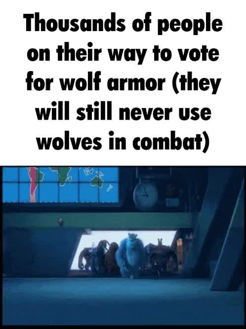 Minecraft voting - Meme by Baiast :) Memedroid